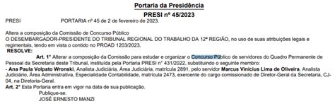 Concurso Trt Sc Gabaritos Disponíveis
