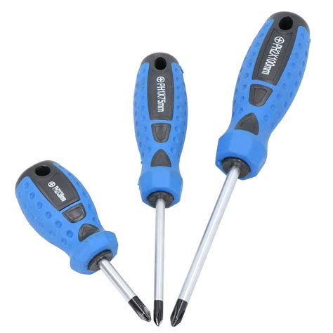 Phillips Ph Screwdriver With Magnetic Tip Rubber Handle Ph1 Ph2 Ab