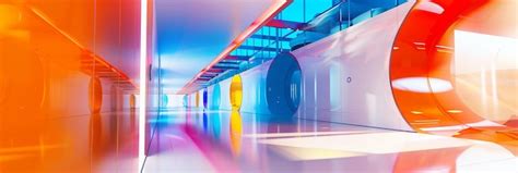 Hightech Data Centre Infrastructure Premium Ai Generated Image