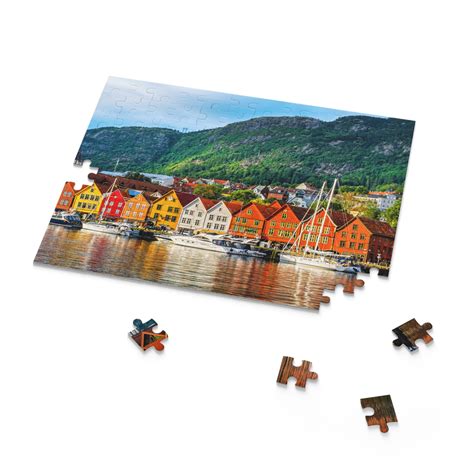 Bergen Jigsaw Puzzle Norway Puzzle Bryggen In Bergen Puzzle T From