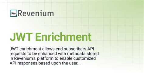 Jwt Enrichment Revenium Developer Docs