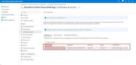 Sharepoint Online Adresine Powershell Üzerinden Azure Ad Application Id Kullanarak Bağlanmak
