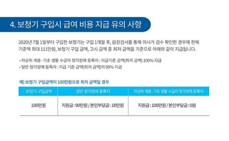 청각장애 등급 및 관련 자료 보청기지원금 그누보드5