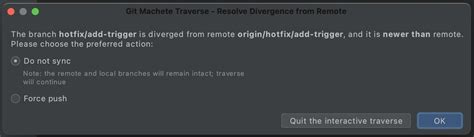 `divergedfromremotedialog` Can Be Simplifed To A `messagedialogbuilder