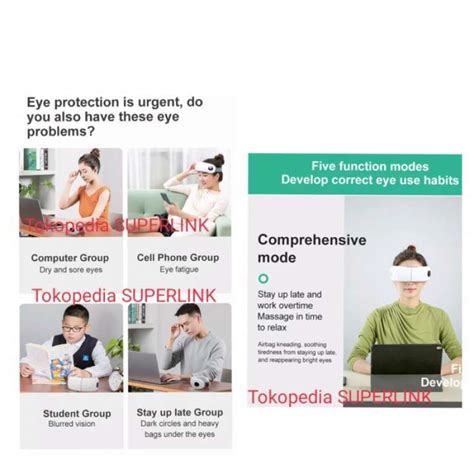 Jual Original Jeeback Xgeek E8 Eye Massager Graphene Heating Massage