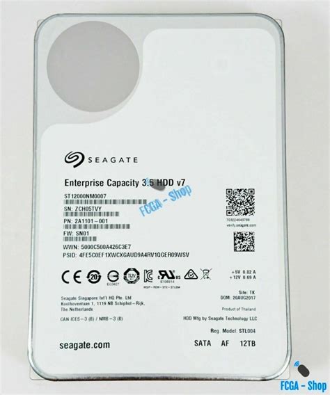 New Seagate 12TB Enterprise 3 5 SATA Hard Drive HDD V7 Helium ST12000NM0127 EBay