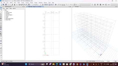 Snega K On Linkedin The Process Is Ongoing For Creating A Model For G7 Building In Etabs