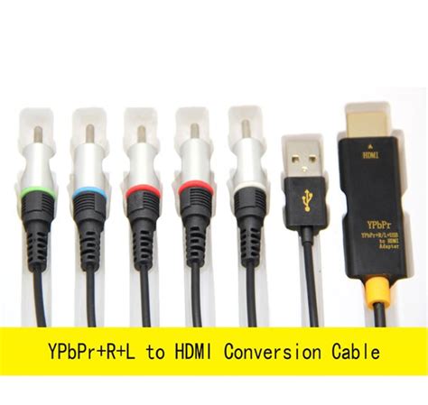 ypbpr audio r l input to hdmi output conversion cable oem odm china