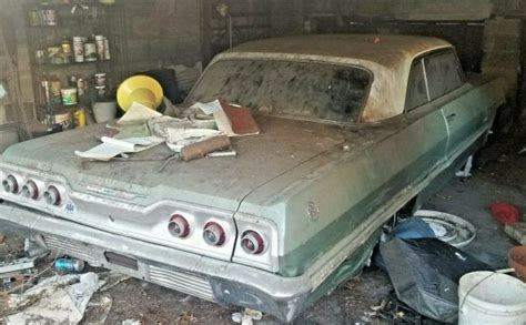 Estate Sale Find 1963 Chevy Impala Ss Artofit