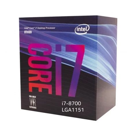Intel 8th Generation Core I7 8700 Processor Price In Bd