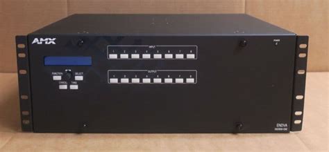 Amx Enova Dgx 800 Digital Media Switcher Enclosure Fg1060 08 With Modules
