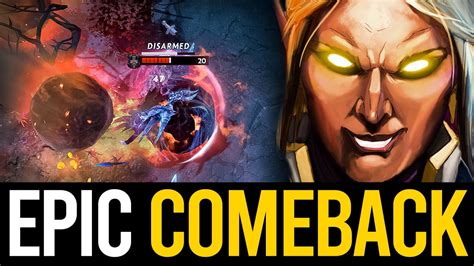 WHAT A COMEBACK GAME EPIC INVOKER REFRESHER ORB COMBO YouTube