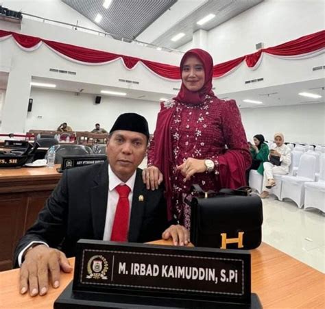 Setiap Saat Bersama Konstituen Politisi Pdip Irbad Kaimuddin Kembali Dilantik Sebagai Anggota