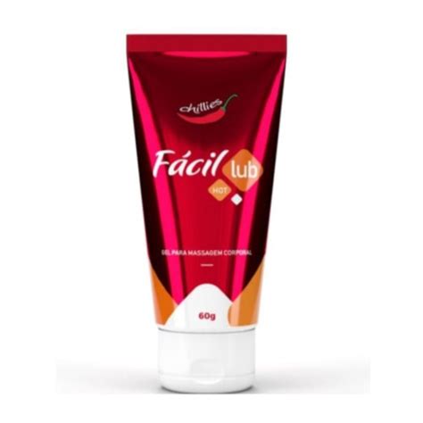 FÁcil Lub Hot 60g Chillies Sex Shop Tentacao