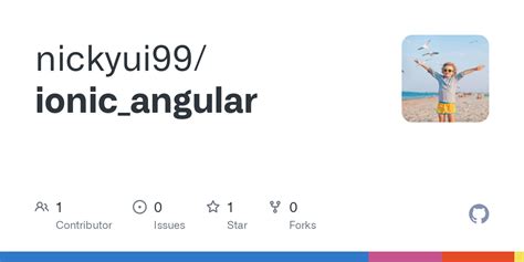 Github Nickyui99ionicangular