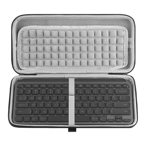 Geekria Hard Shell Keyboard Case Travel Carrying Bag Compatible With Logitech MX Keys Mini