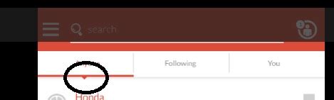 Android Custom Tab Indicator With Arrow Down Like Indicator Stack