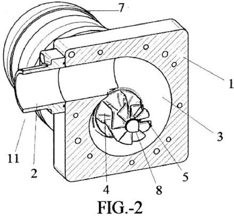 Turbina hidráulica de interposición Patentados