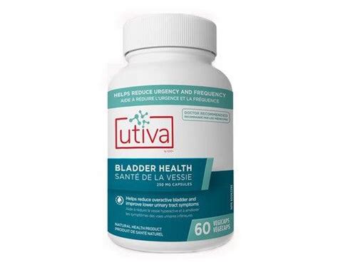 Utiva Bladder Health 60 Vegan Caps Online Natures Source
