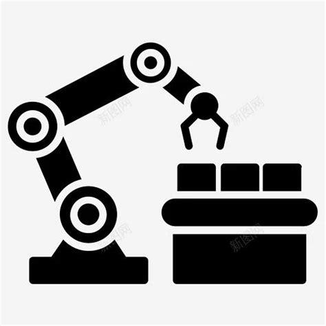 机器人生产先进机械工业设备图标 生产 Icon 标识 标志 Ui图标 设计图片 免费下载 页面网页 平面电商 创意素材 花瓣网