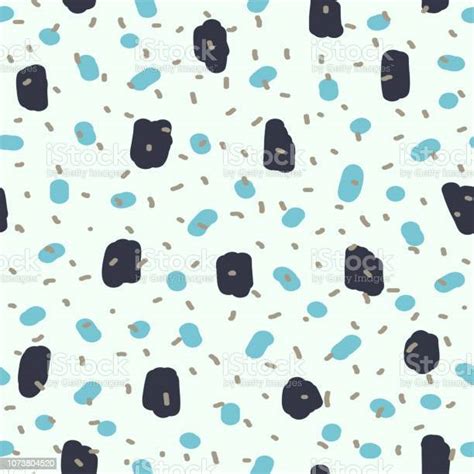 아름 다운 추상적인 원활한 반복 패턴입니다 손으로 그린 예술적인 스타일 개성 개념에 대한 스톡 벡터 아트 및 기타 이미지 개성 개념 거친 공예 Istock