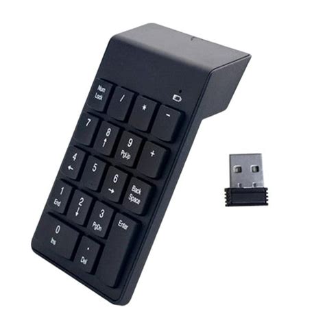 Teclado Numérico Inalámbrico 18 Teclas Para Pc Notebook Tacto