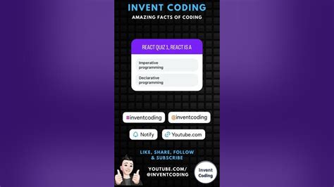 React Quiz 1 Can You Guess The Answer Shorts Inventcoding React