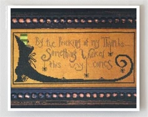 LA D DA Something Wicked Counted Cross Stitch Patterns At