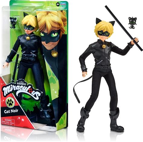 Miraculous Cat Noir Fashion Doll 105 Inch Multicolor 50002 Dolls Amazon Canada