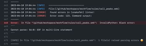 Misleading Error Associated With Comments In Multi Line Statements