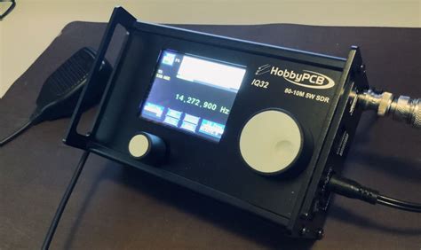 A New Visitor In The Shack The Hobbypcb Iq32 Sdr Qrp Transceiver The