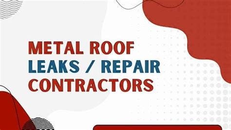 Metal Roof Repair Contractors Niharika Kristian Medium