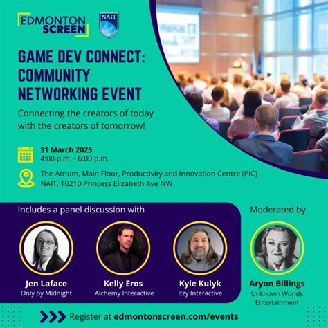 Gamedev Networking Nait Edmontonscreen Gamedevelopment Indiedev Kelly Eros