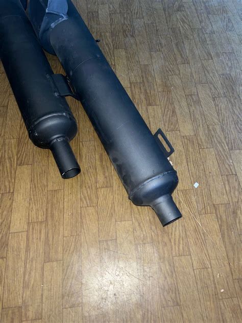 auspuff gt124 ifa ddr fortschritt t157 gt 124 schalldämpfer 2 stück