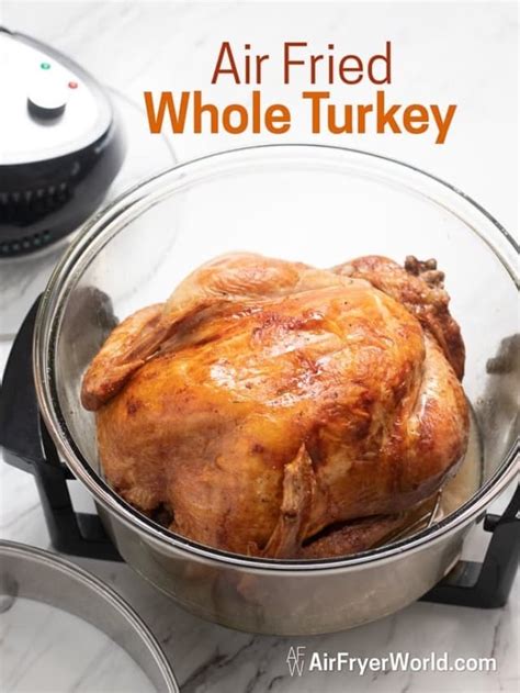 Air Fryer Whole Turkey With Gravy Air Fryer World