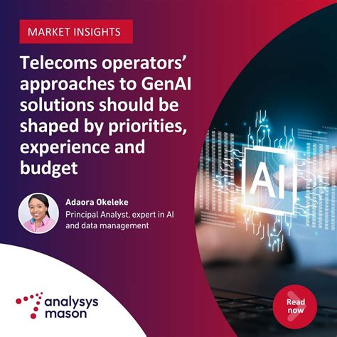 Analysys Mason On Linkedin Genai Ai Artificialintelligence