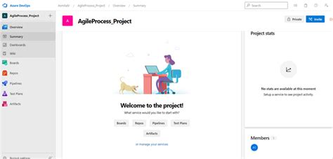 Microsoft Azure Create Project In Azure Devops Using Agile Process Geeksforgeeks