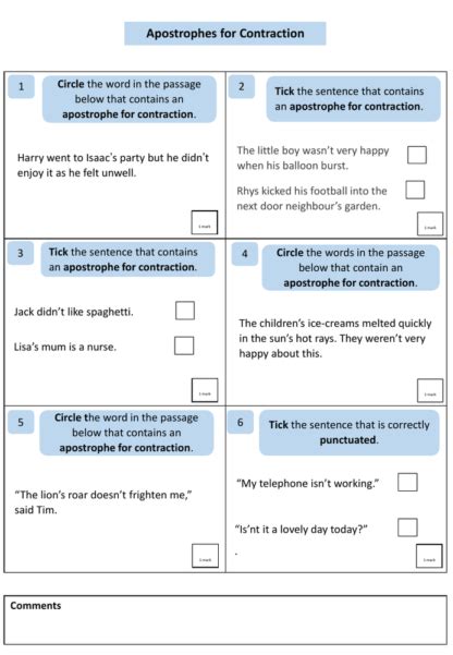 Sats English Revision Punctuation Inspire And Educate By Krazikas