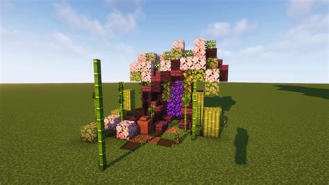 Small 1 20 Themed Nether Portal R Minecraftbuilds