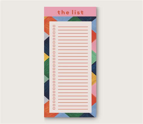 Colors Slim Notepad