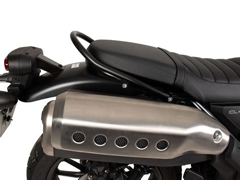 Pillion Seat Grab Rail Black For Honda Cl 500