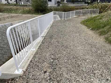 転落防止フェンス設置工事実績紹介カネアツ株式会社