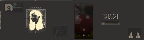 KDE Plasma Double Screen Gruvin R Unixporn