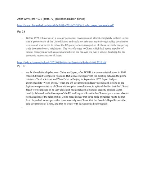 Eurr4202 Final Essay After Wwii Pre 1972 1945 72 Pre