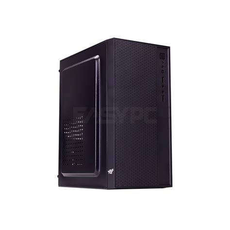Ygt Mars 6 Micro Atx Pc Case With Psu Black Easypc