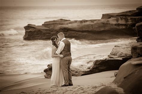 San Diego Vow Renewal Seaside Beach Wedding Renewal Of Vows