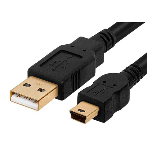 Cable USB Tipo A Macho A USB Mini Tipo B Macho De 1 2m MEGATRONICA