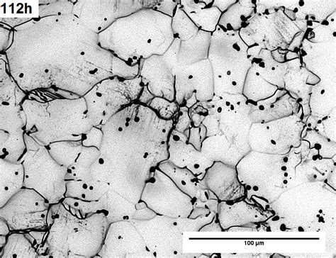 A To F Light Optical Images Showing The Microstructure Of The Binary