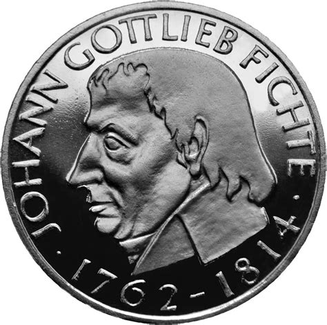 Brd 5 Dm 1964 Johann Gottlieb Fichte In Pp J 393