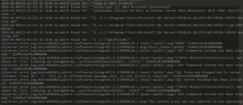 Cant Parsing Error Log Of SQL Server Via Inputs Logparser Grok Issue
